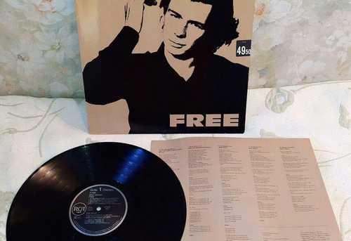 Rick Astley Free 1991 Оригинал LP Пластинка