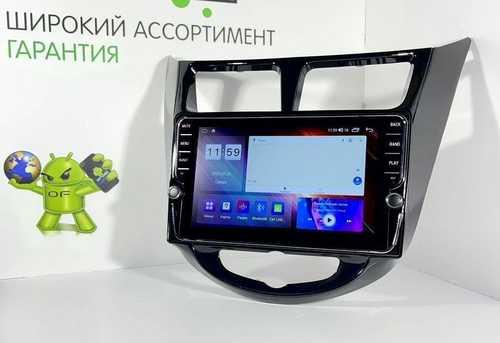 Магнитола Hyundai Solaris 1, 3/32GB,Глянец