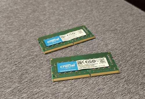 Оперативная память Crucial DDR4 2x8GB sodimm