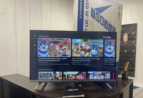 Телевизор dexp 32 smart tv состояние нового