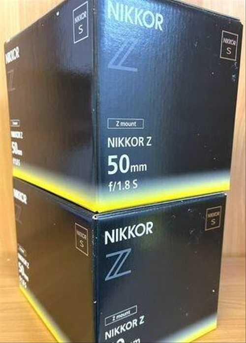 Nikon 50mm f/1.8S Nikkor Z Новый