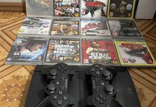 Sony PS3 super slim 500 гб