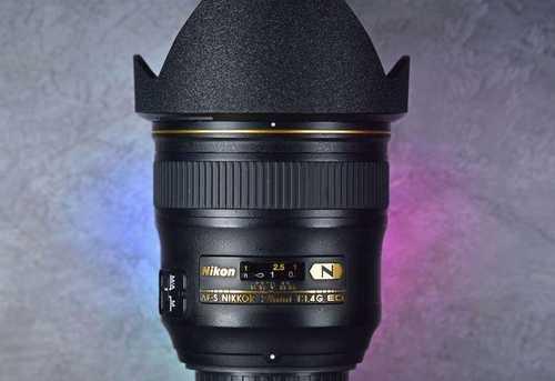 Объектив Nikon 24 mm f/1.4G ED AF-S
