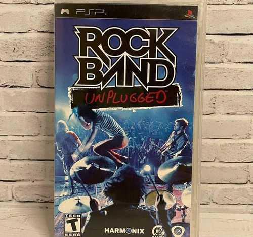 Rock Band Unplugged Игра PSP Эксклюзив