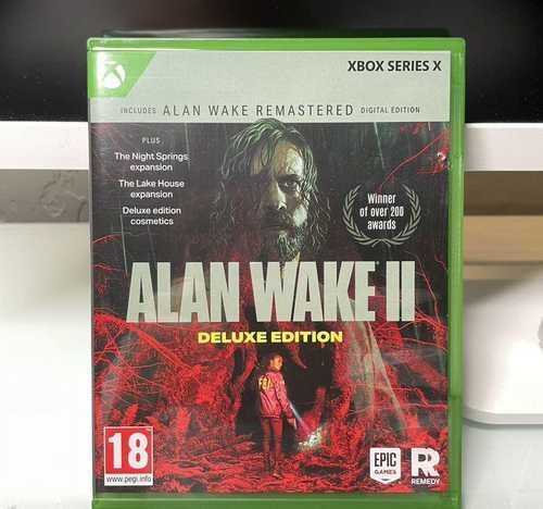 Alan Wake 2 Deluxe xbox диск