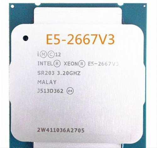 Intel Xeon Processor E5-2667V3 16 Потоков 3.6GHz