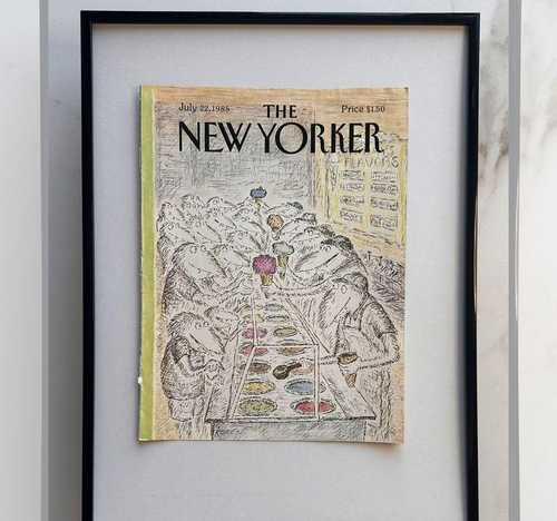 Ориг обложка The New Yorker от 22 июля 1985