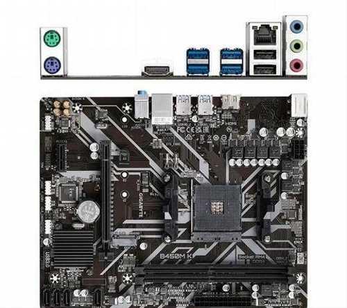 Материнская плата Gigabyte B450M K B450 #372132