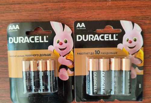 Батарейки Duracell : AA/AAA.пальчики, мизинчики