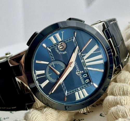 Часы Ulysse Nardin Executive Dual Time blue