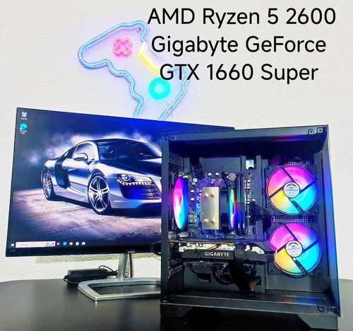 Игровой пк / Ryzen 5 / GTX 1660 Super / DDR4 16Gb