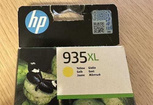 Картридж hp 935 xl yellow