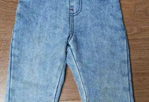 Полукомбинезон джинсовый 92