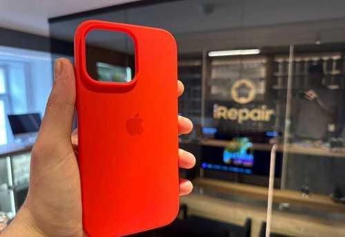 Чехол Silicon Case iPhone 14 Pro Max (Red)