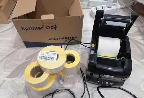 Принтер для термоэтикеток. Xprinter XP-365 b