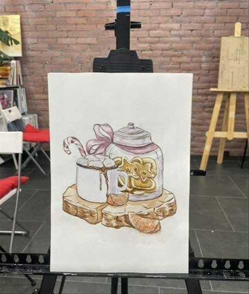 Картины акварелью