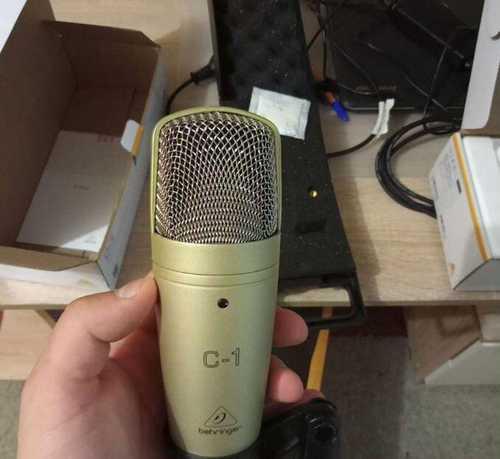 Студийный микрофон behringer c-1