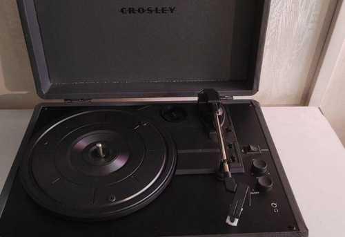 Виниловый проигрыватель crosley voyager