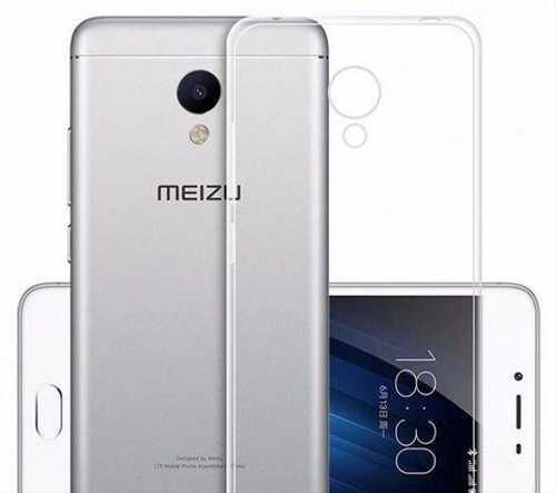 Силиконовый чехол для Meizu M5 Note (прозрачный)