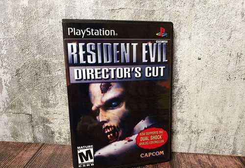 Игры ps1 Resident Evil dvd box Playstation пс1