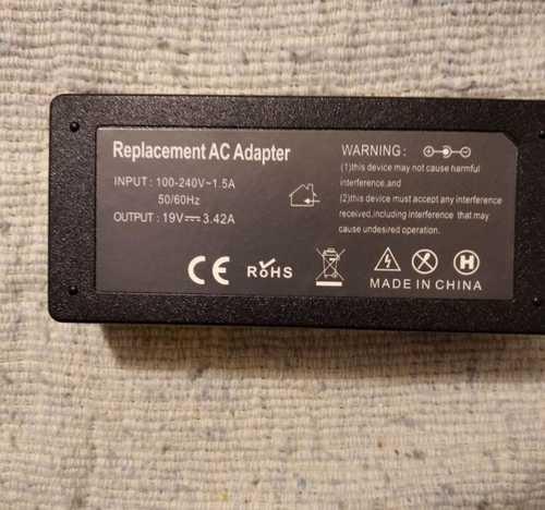Зарядка для ноутбука acer aspire 3