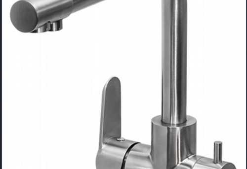 Смеситель для кухни профсан Steel (псм 300-22)