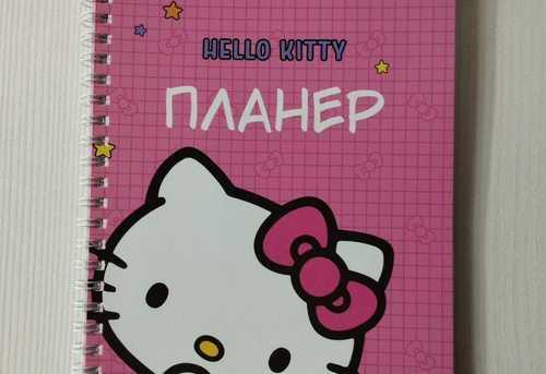 Блокнот sanrio с hello kitty