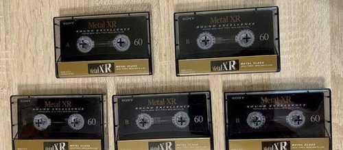 Аудиокассеты Sony metal XR