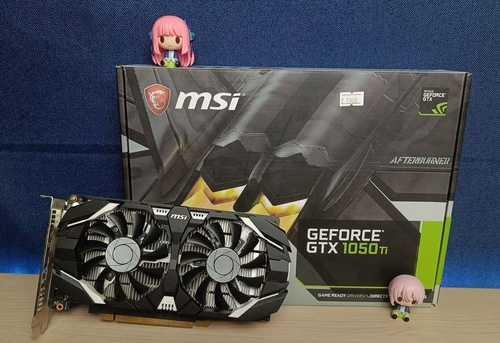 Видeокаpта MSI GeForce GTX 1050 Ti 4Gb