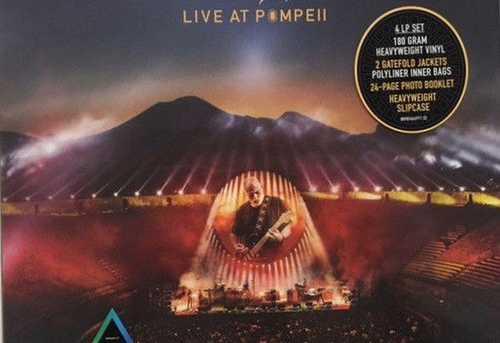 Виниловая пластинка David Gilmour live AT pompeii