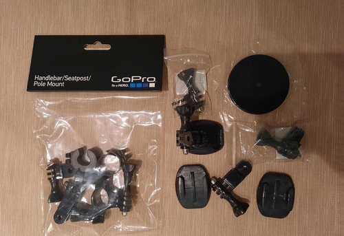 GoPro Handlebar, Seatpost, Pole Mount крепления