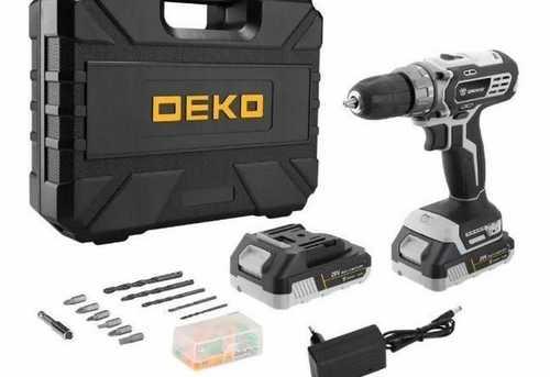 Шуруповерт deko 20v новый