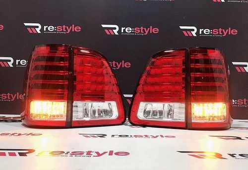 Стопы Toyota Land Cruiser 100 Стиль LX Красные