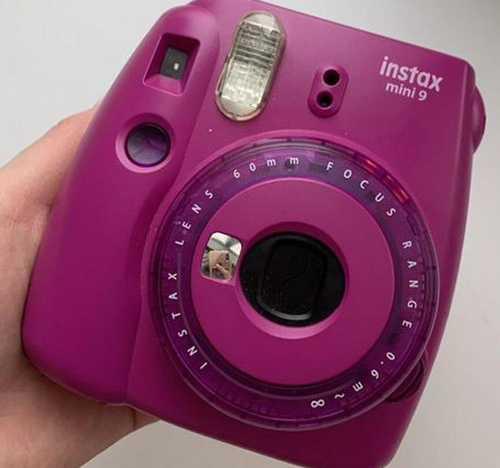 Фотоаппарат fujifilm instax mini 9 purple