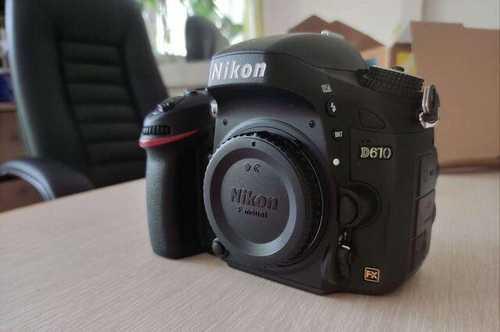 Новый фотоаппарат Nikon d610
