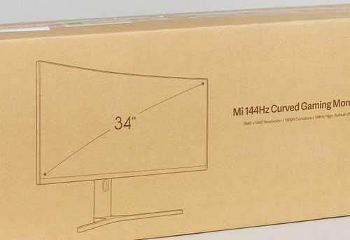 Новый монитор Xiaomi Mi Curved gaming 4K 144Hz