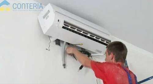 Кондиционер бесшумный, монтаж zanussi до 36 кв.м