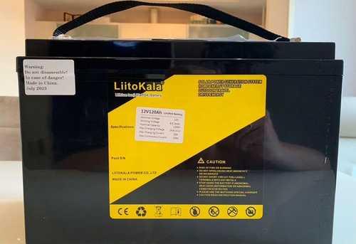 Аккамуляттор тяковый LiitoKala 12v 120A liFePo4