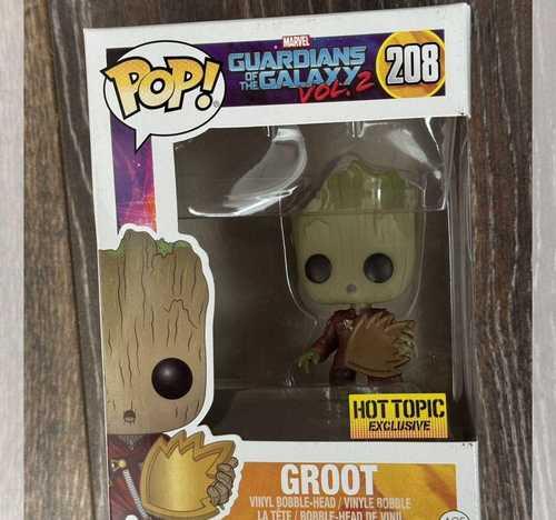 Funko pop marvel groot 208
