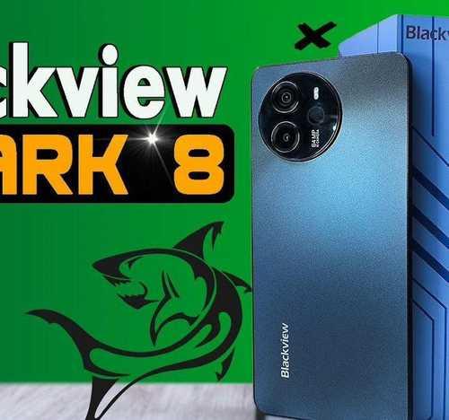 Shark 8/128 + Bluetooth-наушники