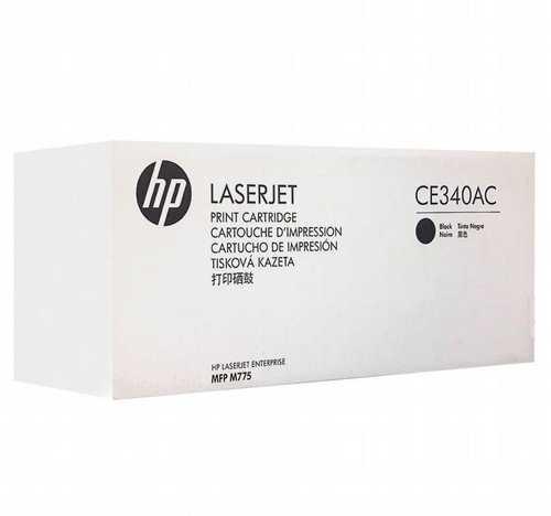 Корпоративный лазерный картридж Hewlett Packard CE340AC (HP 651A) Black