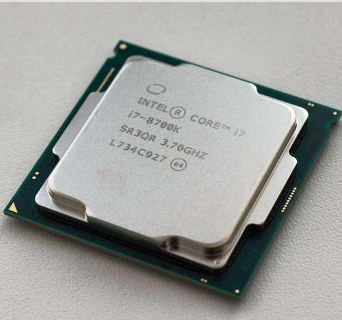 Процессор intel core i7 8700k