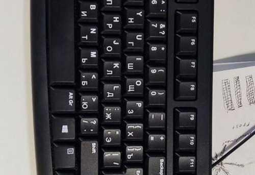 Клавиатура проводная на гарантии Logitech K120