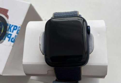 Часы apple watch 6 44 mm blue