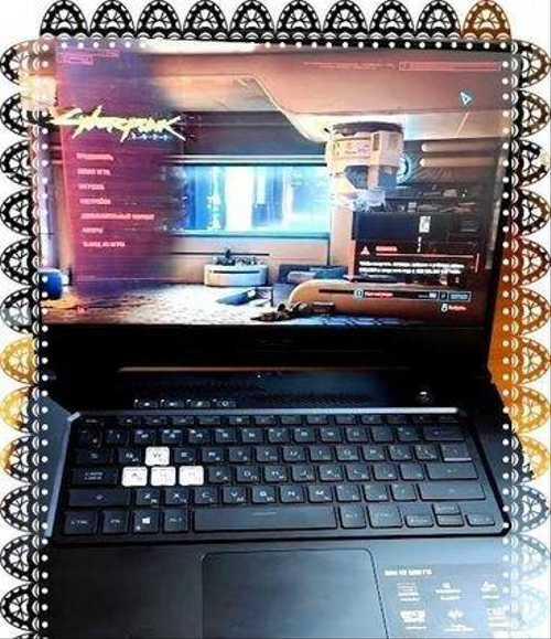 Ультрасовременный мощный ноутбук asus на RTX 3060