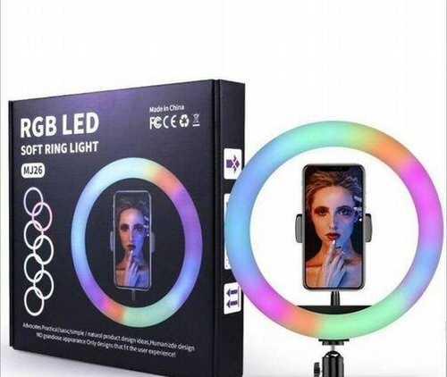 Кольцевая лампа MJ26 (26см) RGB LED, черный