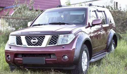 Расширители колесных арок Nissan Pathfinder 2004-2