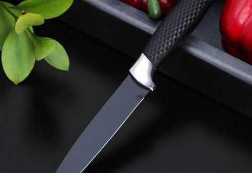 Нож с антиналипающим покрытием, лезвие 13 см