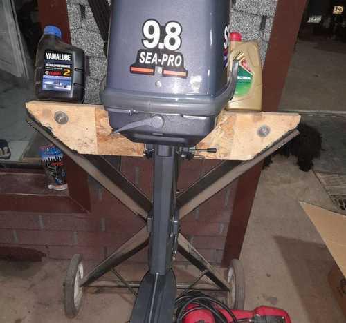 Лодочный мотор 9.8 SEA-PRO 2тактный