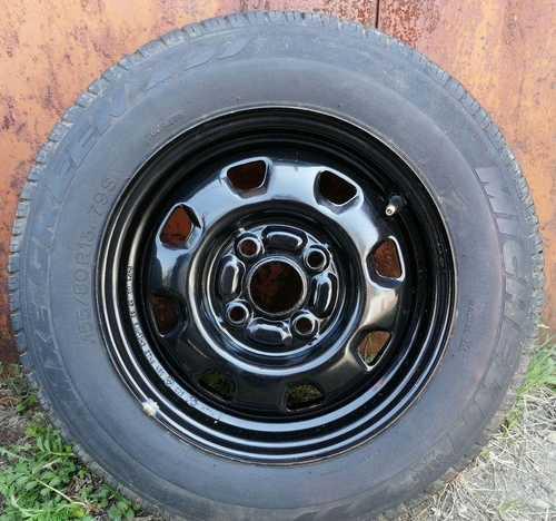 Запаска на Vitz SCP10 (155/80 R13)